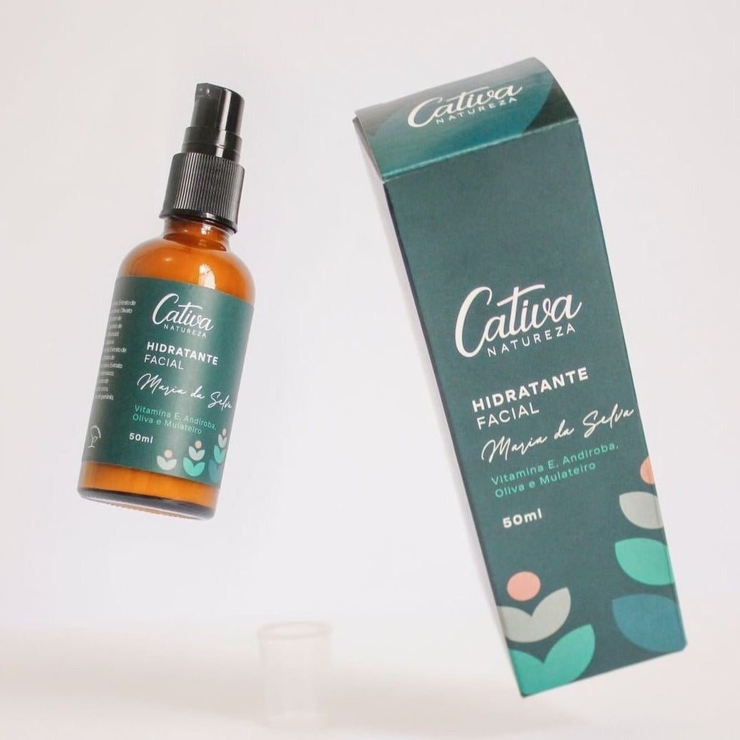 Hidratante Facial Natural Maria da Selva - Cativa Natureza – Ágata Market